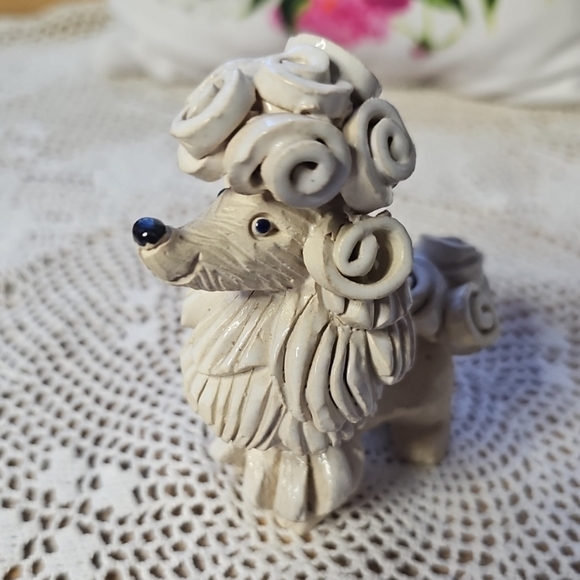 Artesania Rinconada | Accents | Artesania Rinconada French Poodle Dog ...